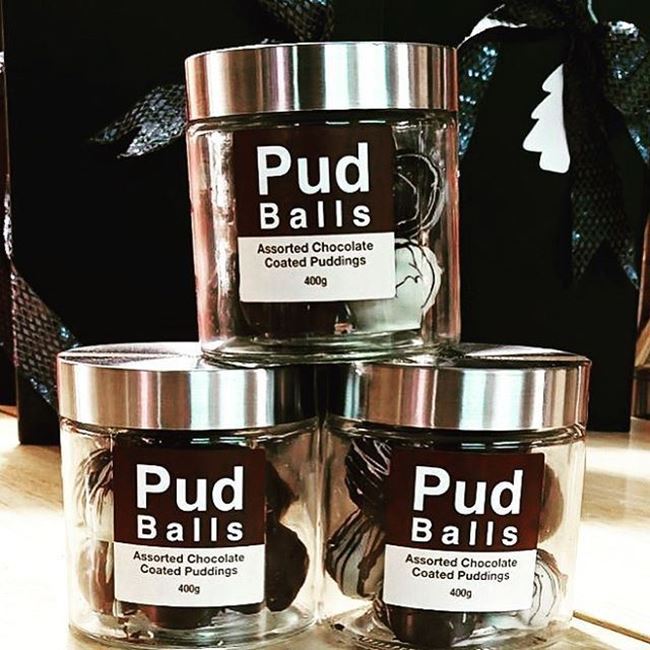 PUD BALLS CHOCOLATE COATED PUDDINGS 400G : Village Fruits Mt Eliza